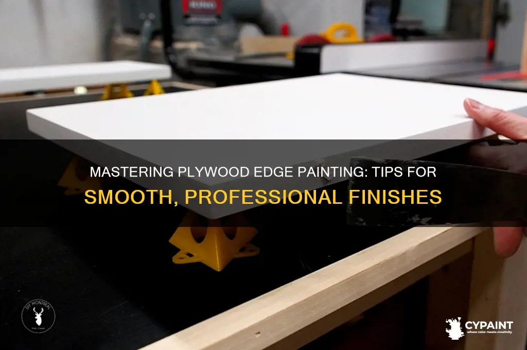 Mastering Plywood Edge Painting: Tips For Smooth, Professional Finishes ...