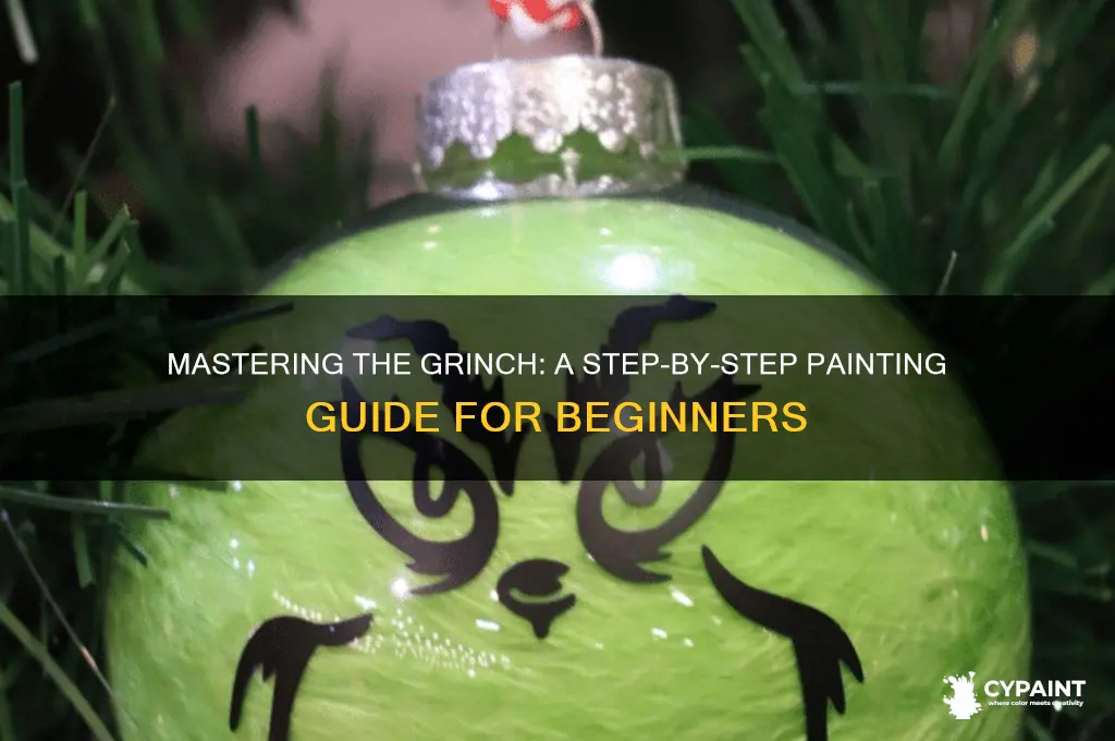 Mastering The Grinch: A Step-By-Step Painting Guide For Beginners | CyPaint