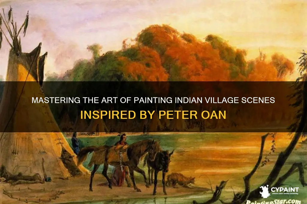Mastering The Art Of Painting Indian Village Scenes Inspired By Peter ...