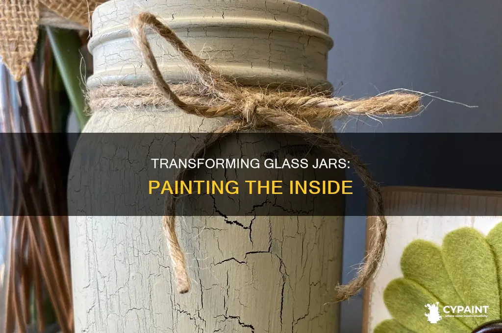 Transforming Glass Jars: Painting The Inside | CyPaint