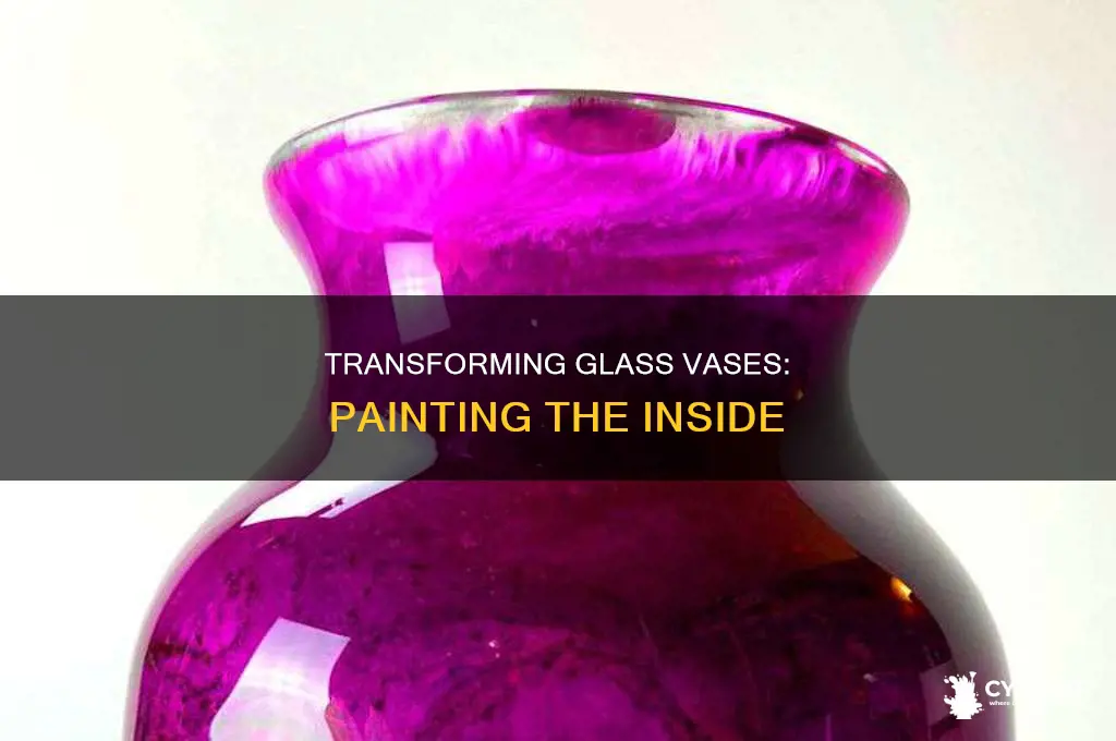 Transforming Glass Vases: Painting The Inside | CyPaint