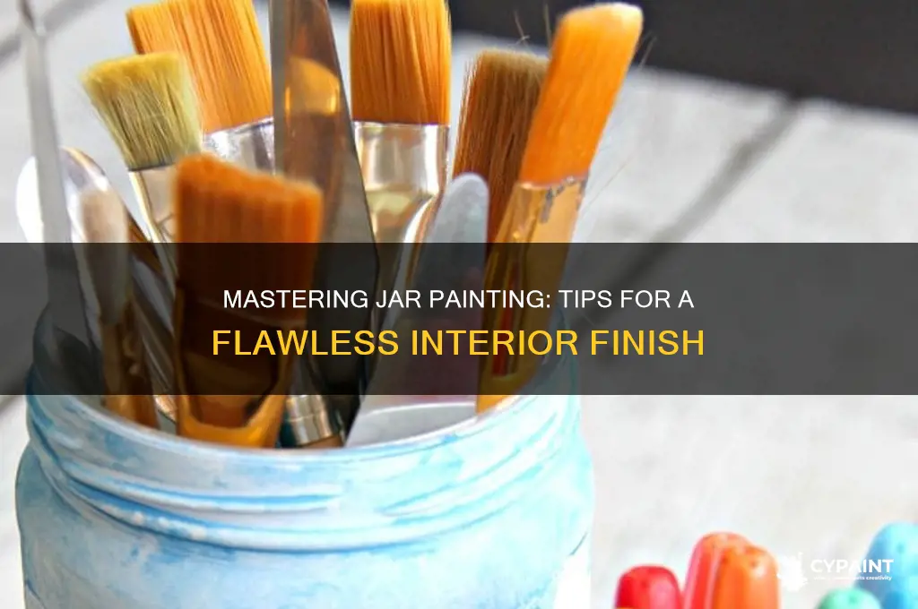 Mastering Jar Painting: Tips For A Flawless Interior Finish | CyPaint