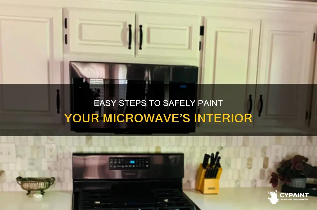 Easy Steps To Safely Paint Your Microwave’S Interior | CyPaint