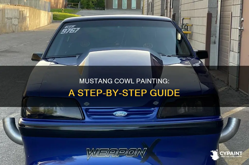 Mustang Cowl Painting: A Step-By-Step Guide | CyPaint
