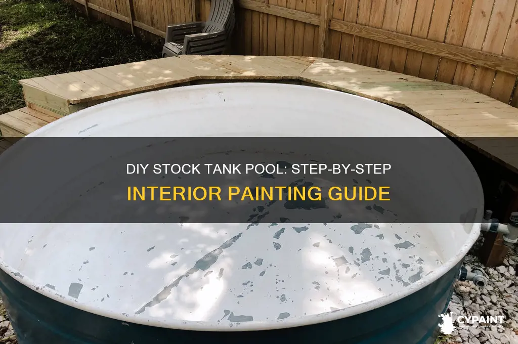 Diy Stock Tank Pool: Step-By-Step Interior Painting Guide | CyPaint