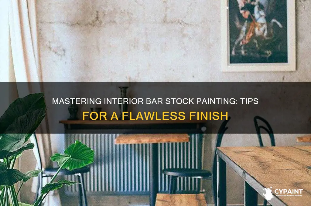 Mastering Interior Bar Stock Painting: Tips For A Flawless Finish | CyPaint