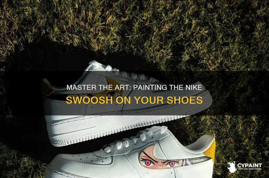 Master The Art: Painting The Nike Swoosh On Your Shoes | CyPaint
