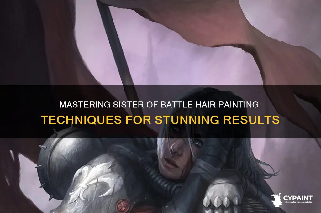 Mastering Sister Of Battle Hair Painting: Techniques For Stunning ...