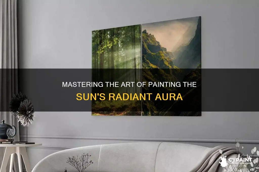 Mastering The Art Of Painting The Sun's Radiant Aura | CyPaint