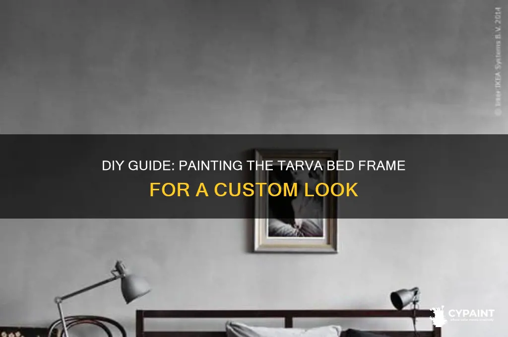 Diy Guide: Painting The Tarva Bed Frame For A Custom Look | CyPaint