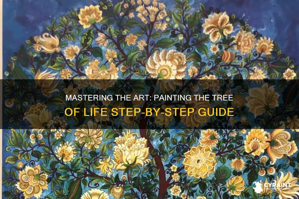 Mastering The Art: Painting The Tree Of Life Step-By-Step Guide | CyPaint