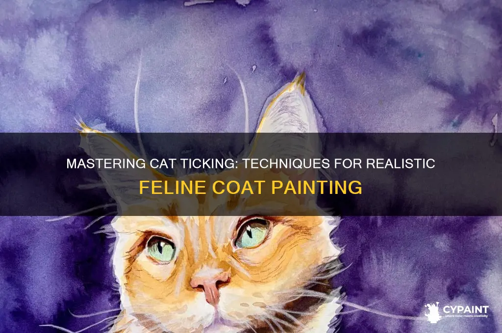 Mastering Cat Ticking: Techniques For Realistic Feline Coat Painting ...