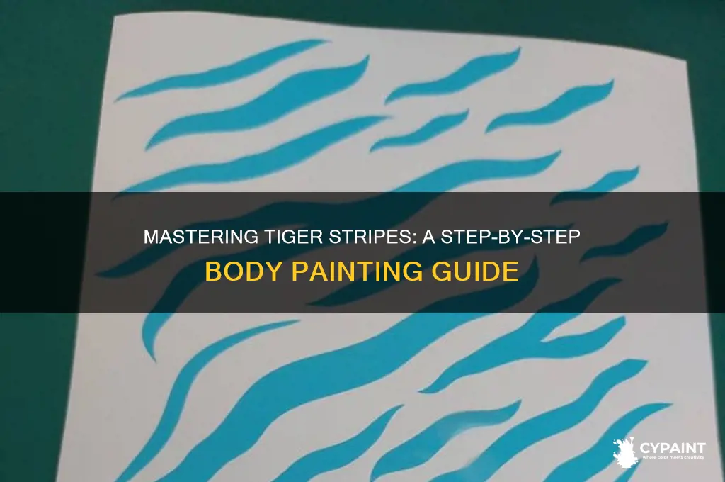 Mastering Tiger Stripes: A Step-By-Step Body Painting Guide | CyPaint