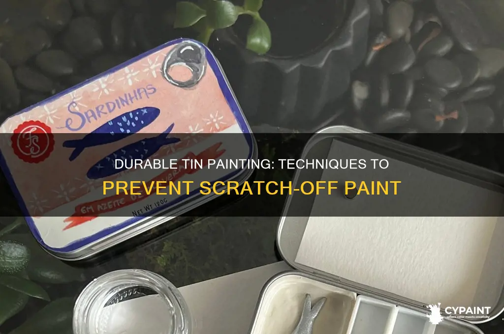 Durable Tin Painting: Techniques To Prevent Scratch-Off Paint | CyPaint