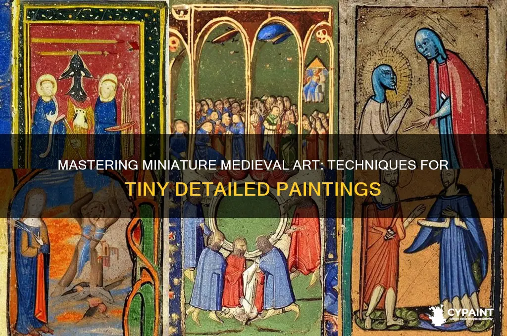 Mastering Miniature Medieval Art: Techniques For Tiny Detailed ...