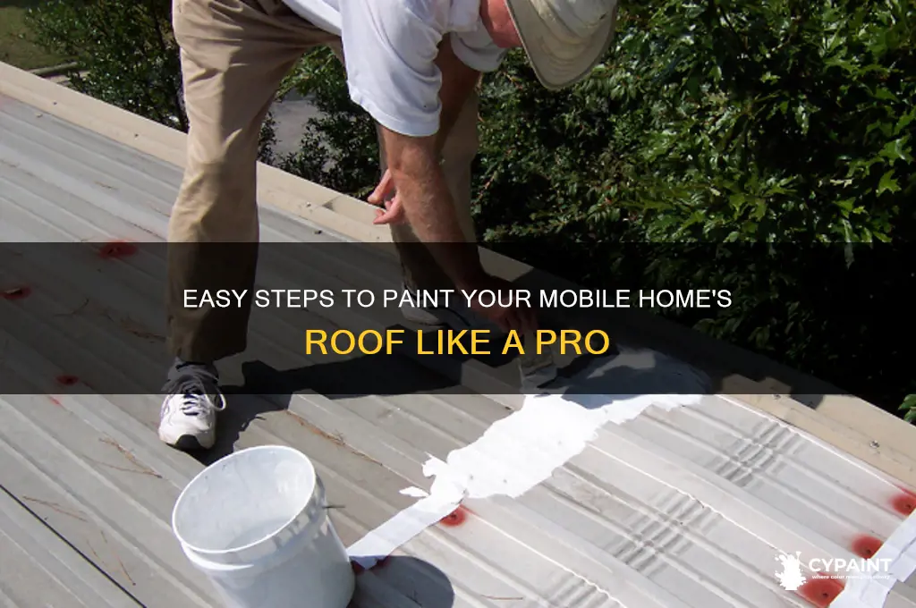 Easy Steps To Paint Your Mobile Home's Roof Like A Pro | CyPaint