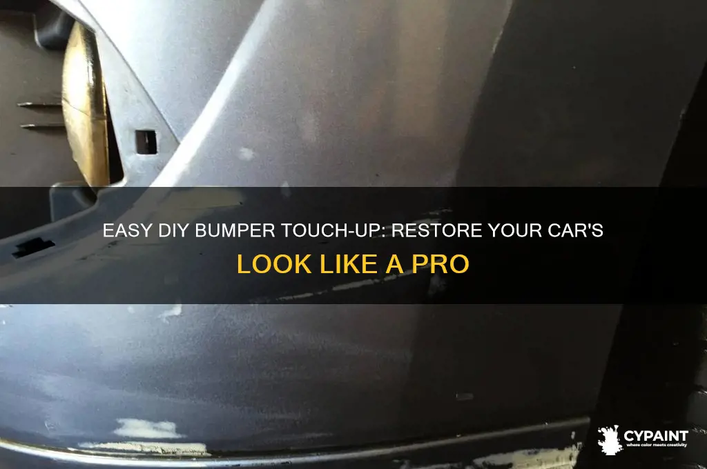 Black Bumper Touch Up