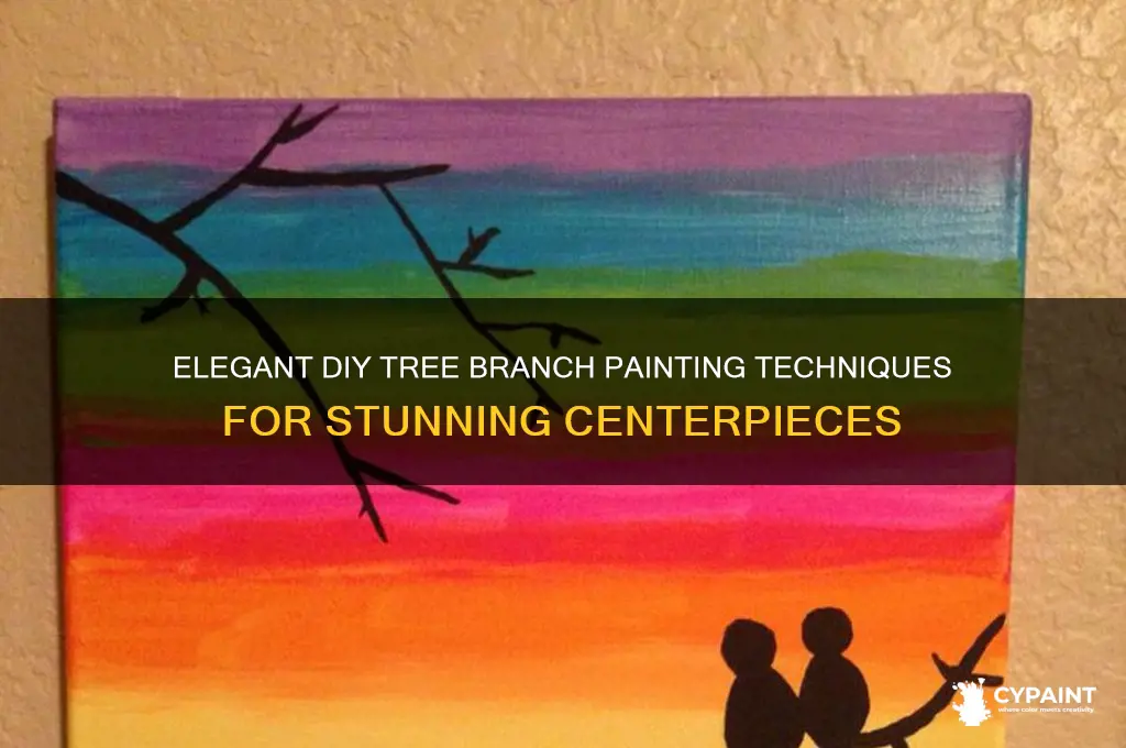 Elegant Diy Tree Branch Painting Techniques For Stunning Centerpieces ...