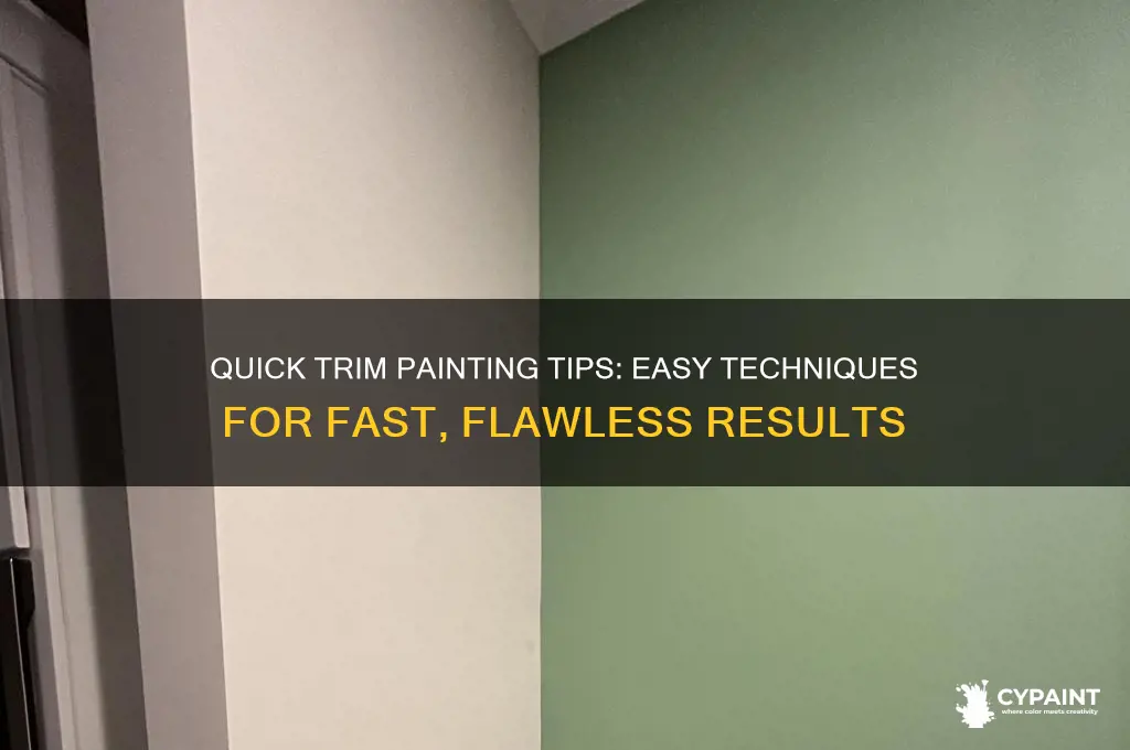 Quick Trim Painting Tips: Easy Techniques For Fast, Flawless Results ...
