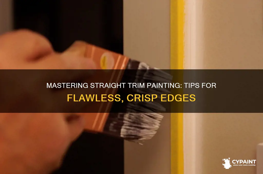 Mastering Straight Trim Painting: Tips For Flawless, Crisp Edges | CyPaint