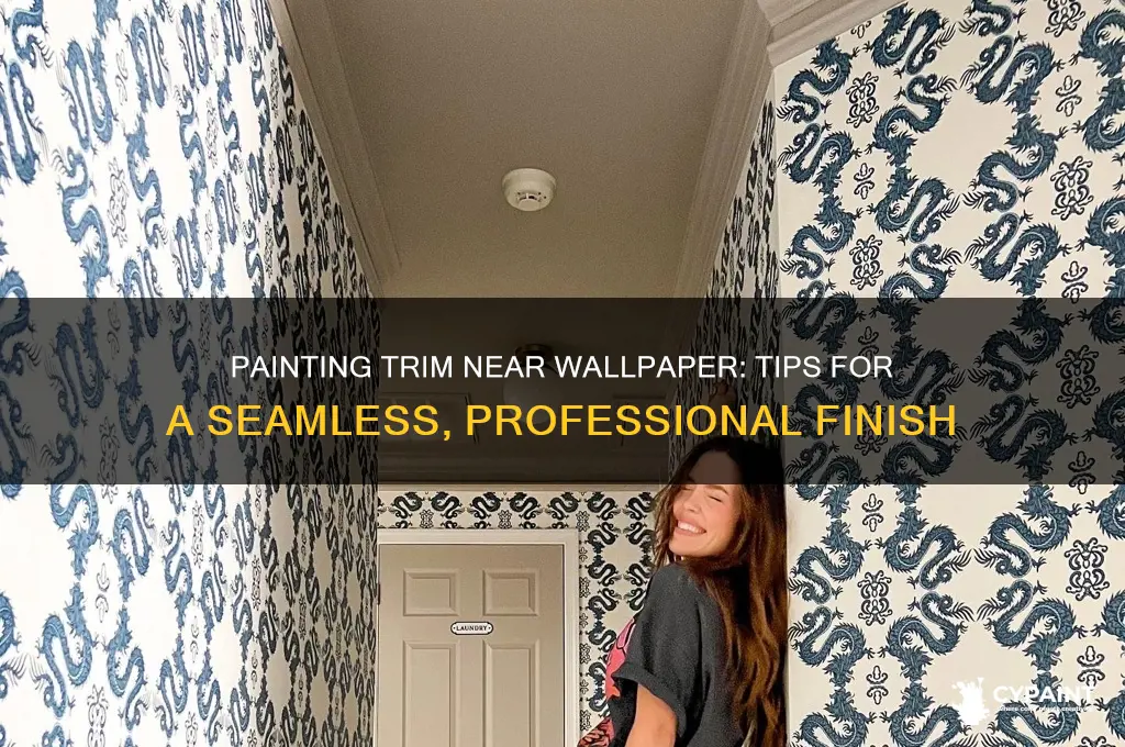 Painting Trim Near Wallpaper: Tips For A Seamless, Professional Finish ...