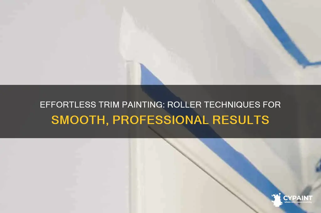 Effortless Trim Painting: Roller Techniques For Smooth, Professional ...