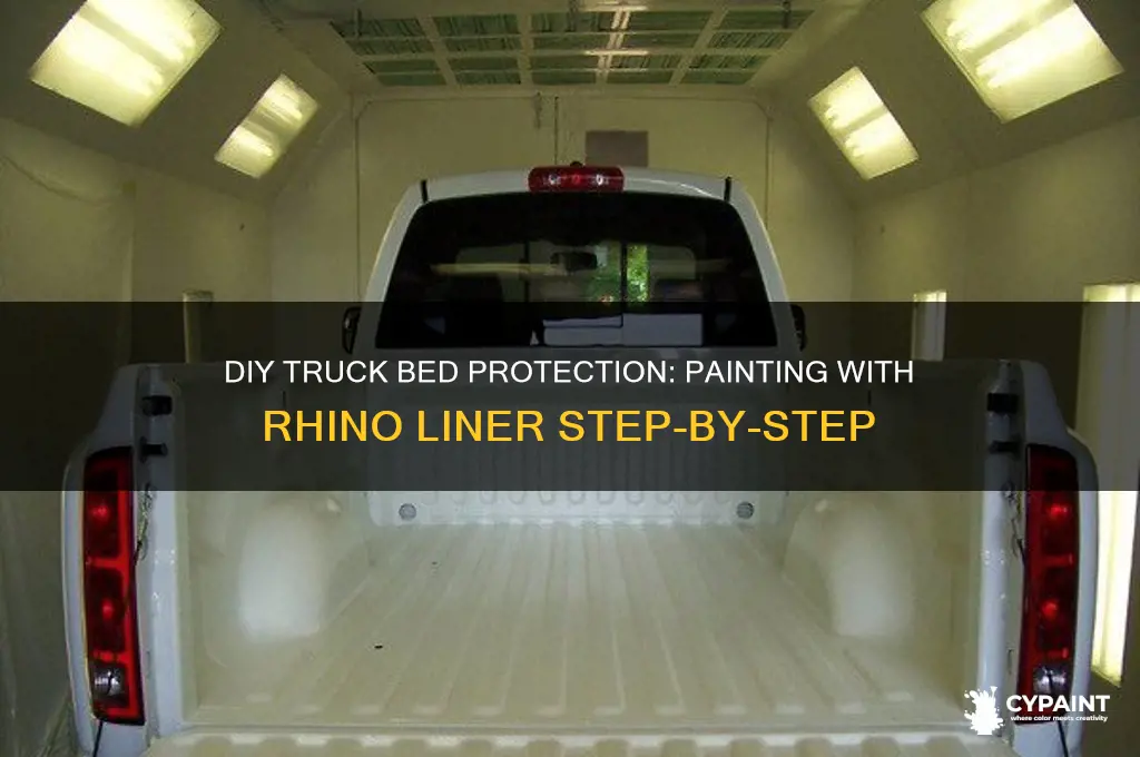 Diy Truck Bed Protection: Painting With Rhino Liner Step-By-Step | CyPaint