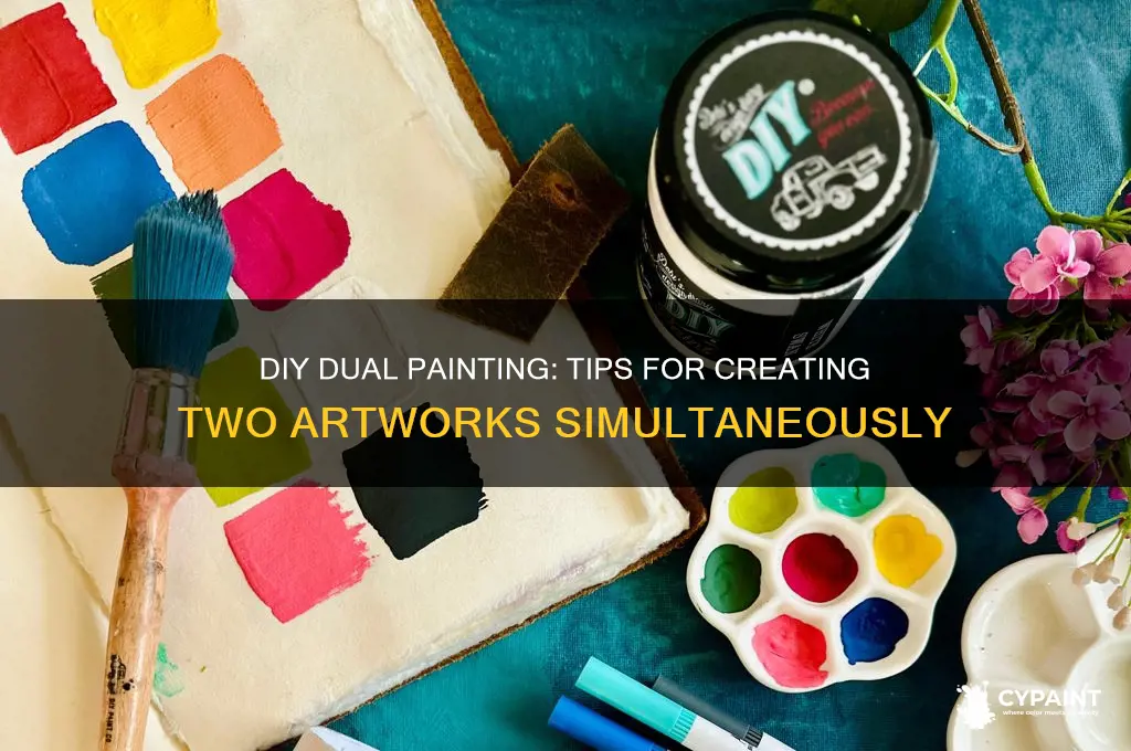 Diy Dual Painting: Tips For Creating Two Artworks Simultaneously | CyPaint