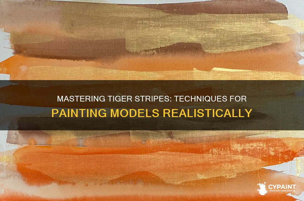 Mastering Tiger Stripes: Techniques For Painting Models Realistically ...