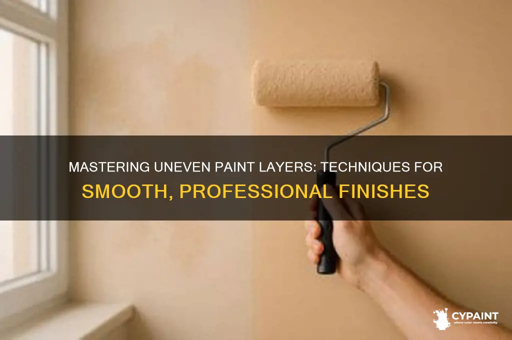 Mastering Uneven Paint Layers: Techniques For Smooth, Professional ...