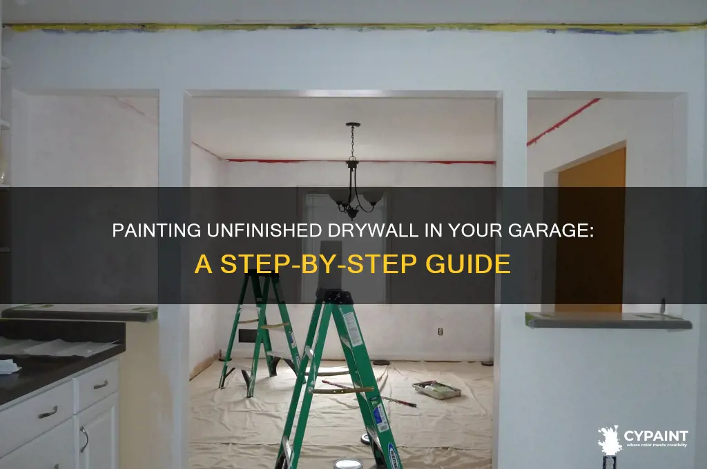Painting Unfinished Drywall In Your Garage: A Step-By-Step Guide | CyPaint