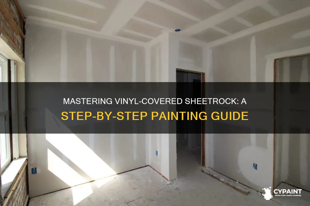 Mastering Vinyl-Covered Sheetrock: A Step-By-Step Painting Guide | CyPaint
