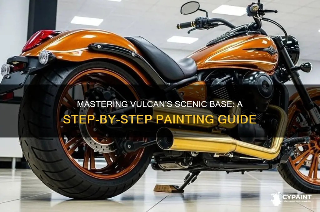Mastering Vulcan's Scenic Base: A Step-By-Step Painting Guide | CyPaint