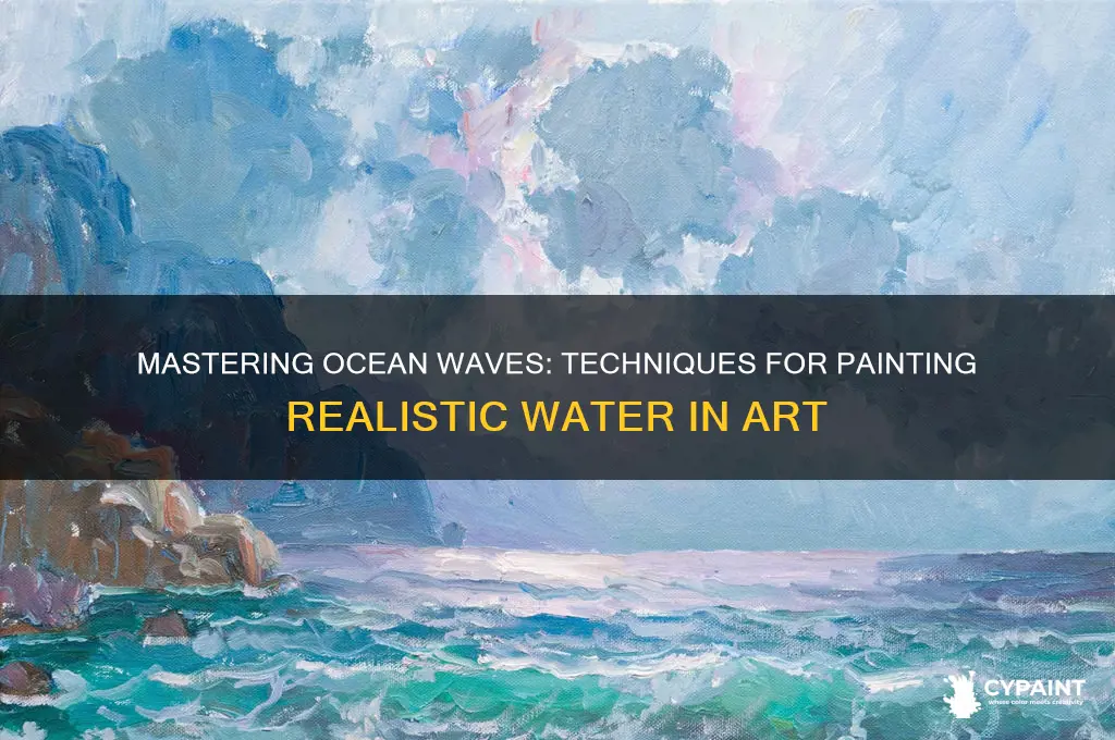 Mastering Ocean Waves: Techniques For Painting Realistic Water In Art ...