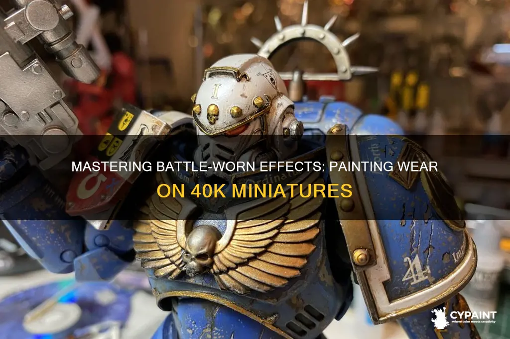 Mastering Battle-Worn Effects: Painting Wear On 40K Miniatures | CyPaint