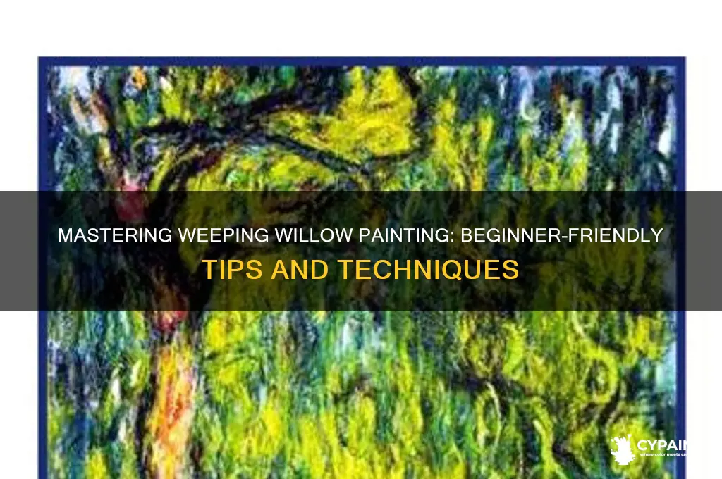 Mastering Weeping Willow Painting: Beginner-Friendly Tips And ...