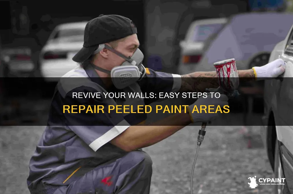 Revive Your Walls: Easy Steps To Repair Peeled Paint Areas | CyPaint