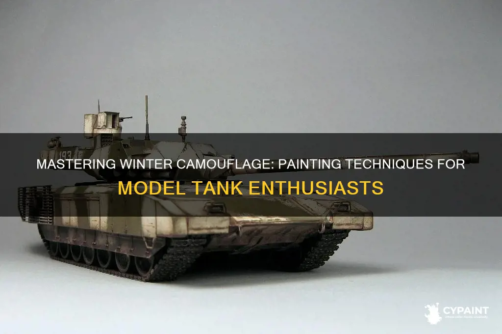 Mastering Winter Camouflage: Painting Techniques For Model Tank ...
