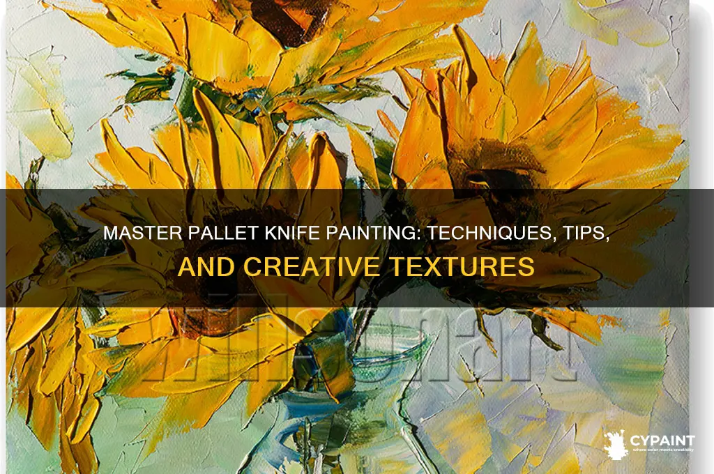Master Pallet Knife Painting: Techniques, Tips, And Creative Textures ...