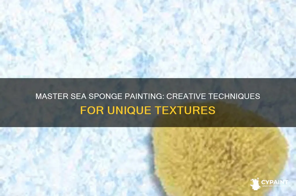 Master Sea Sponge Painting: Creative Techniques For Unique Textures ...