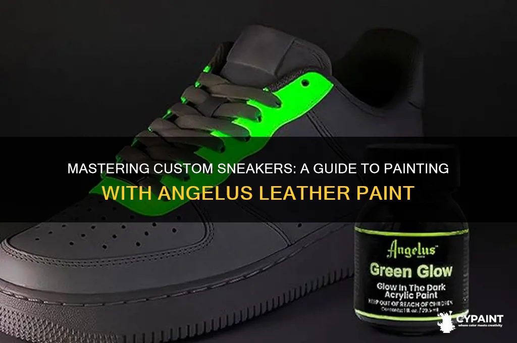 Mastering Custom Sneakers: A Guide To Painting With Angelus Leather ...