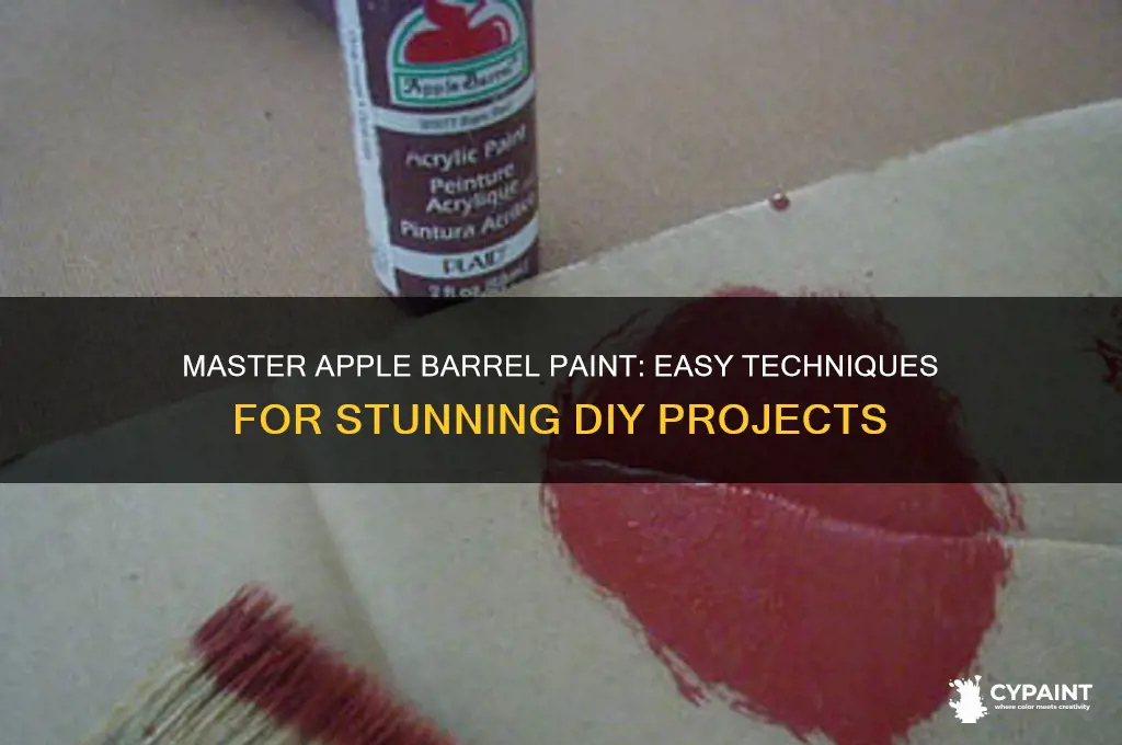 Master Apple Barrel Paint: Easy Techniques For Stunning Diy Projects ...