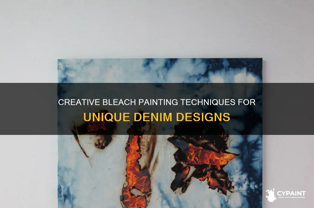 Creative Bleach Painting Techniques For Unique Denim Designs | CyPaint
