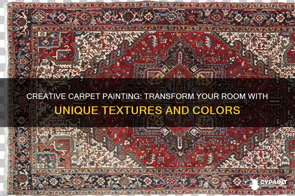 Creative Carpet Painting: Transform Your Room With Unique Textures And ...