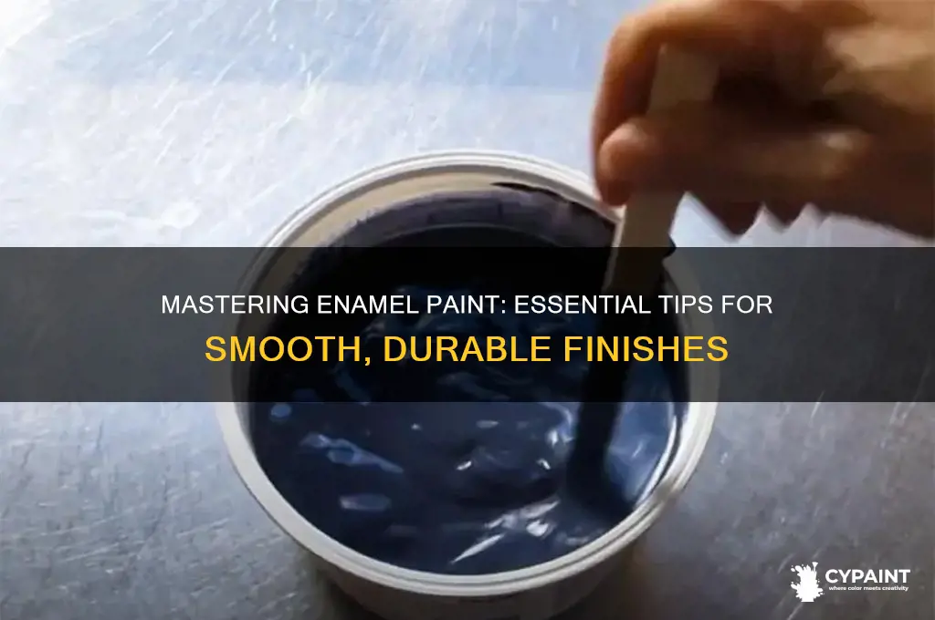 Mastering Enamel Paint: Essential Tips For Smooth, Durable Finishes ...