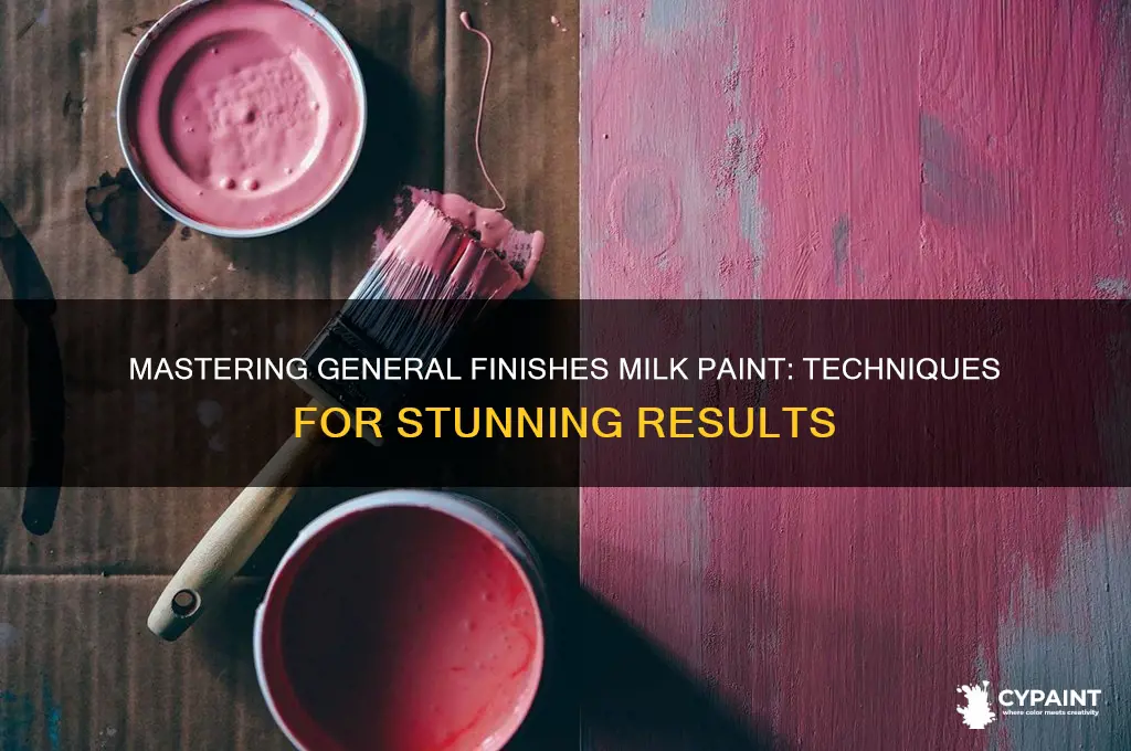 Mastering General Finishes Milk Paint: Techniques For Stunning Results ...