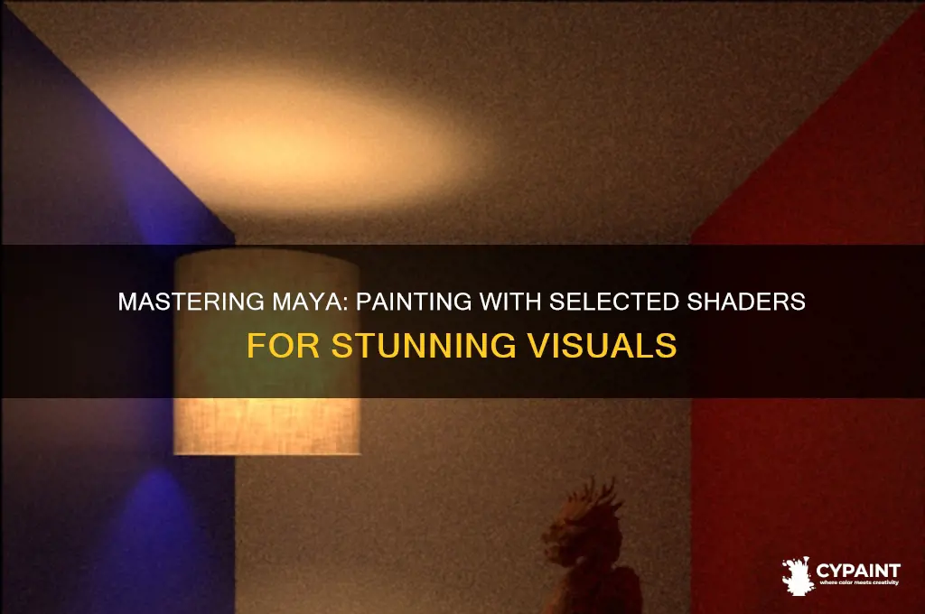 Mastering Maya: Painting With Selected Shaders For Stunning Visuals ...