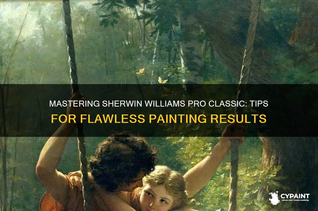 Mastering Sherwin Williams Pro Classic: Tips For Flawless Painting ...