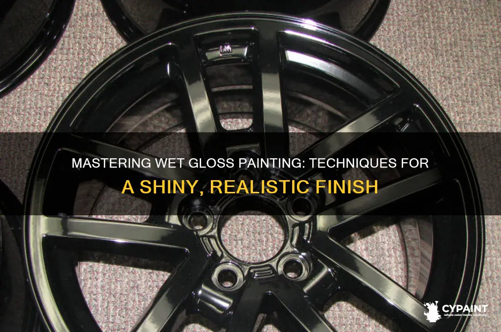 Mastering Wet Gloss Painting: Techniques For A Shiny, Realistic Finish ...