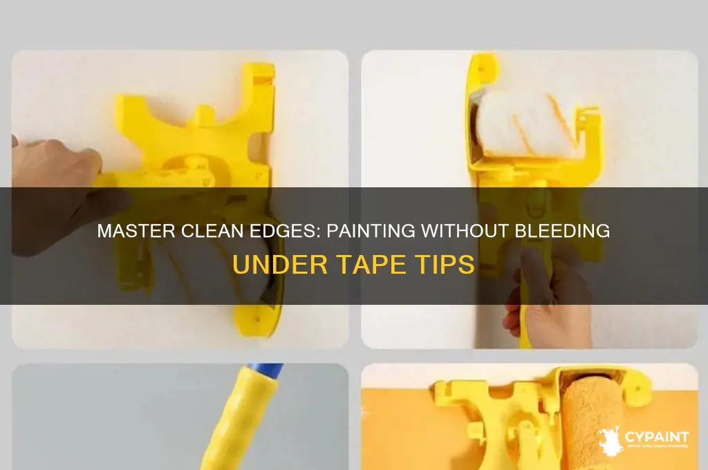 Master Clean Edges: Painting Without Bleeding Under Tape Tips | CyPaint